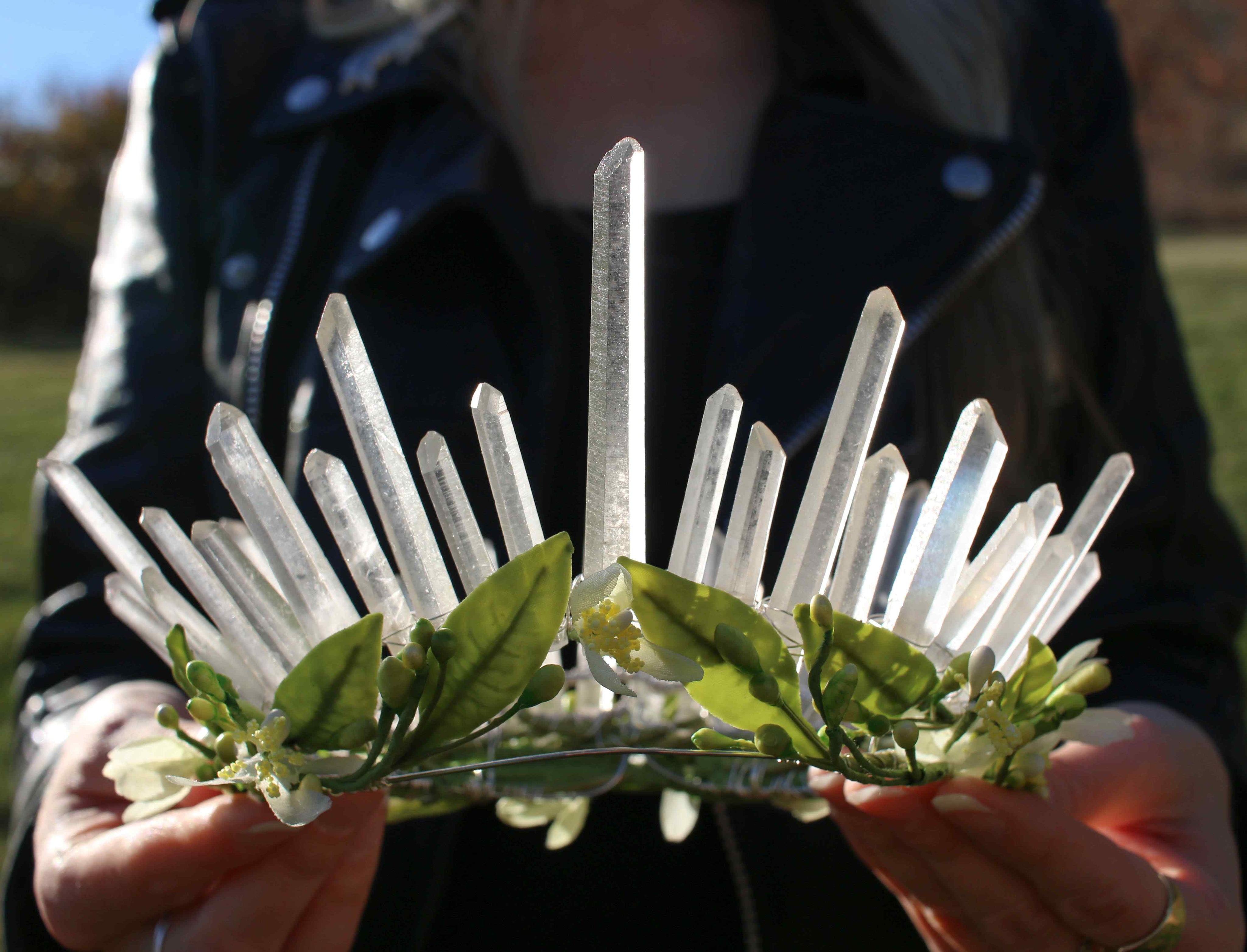 Beltane Crystal Crown – Elemental Child