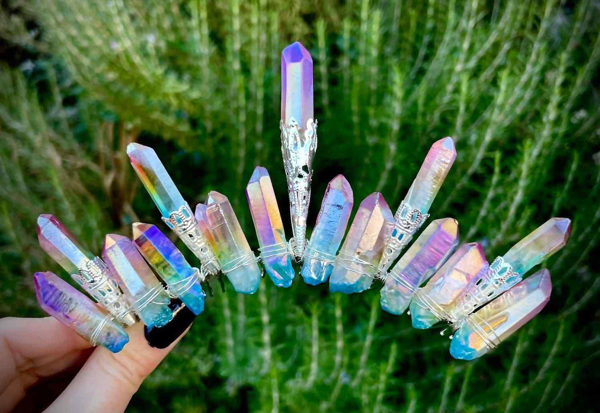 Light of Stars Crystal Crown :: Aurora – Elemental Child