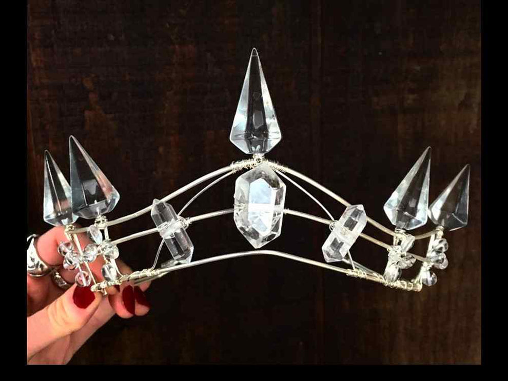Lyra Crystal Crown – Elemental Child