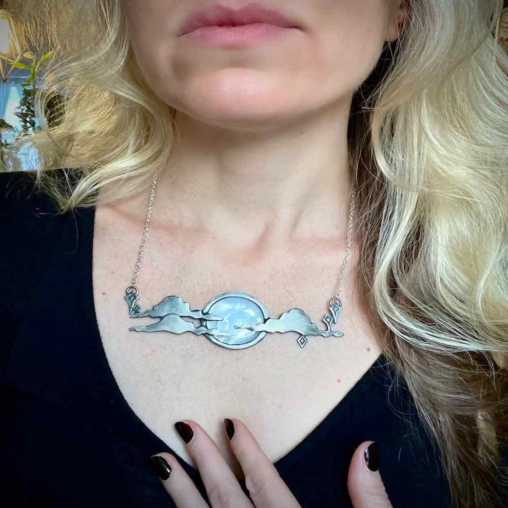 STARLESS Necklace :: Sterling Silver – Elemental Child